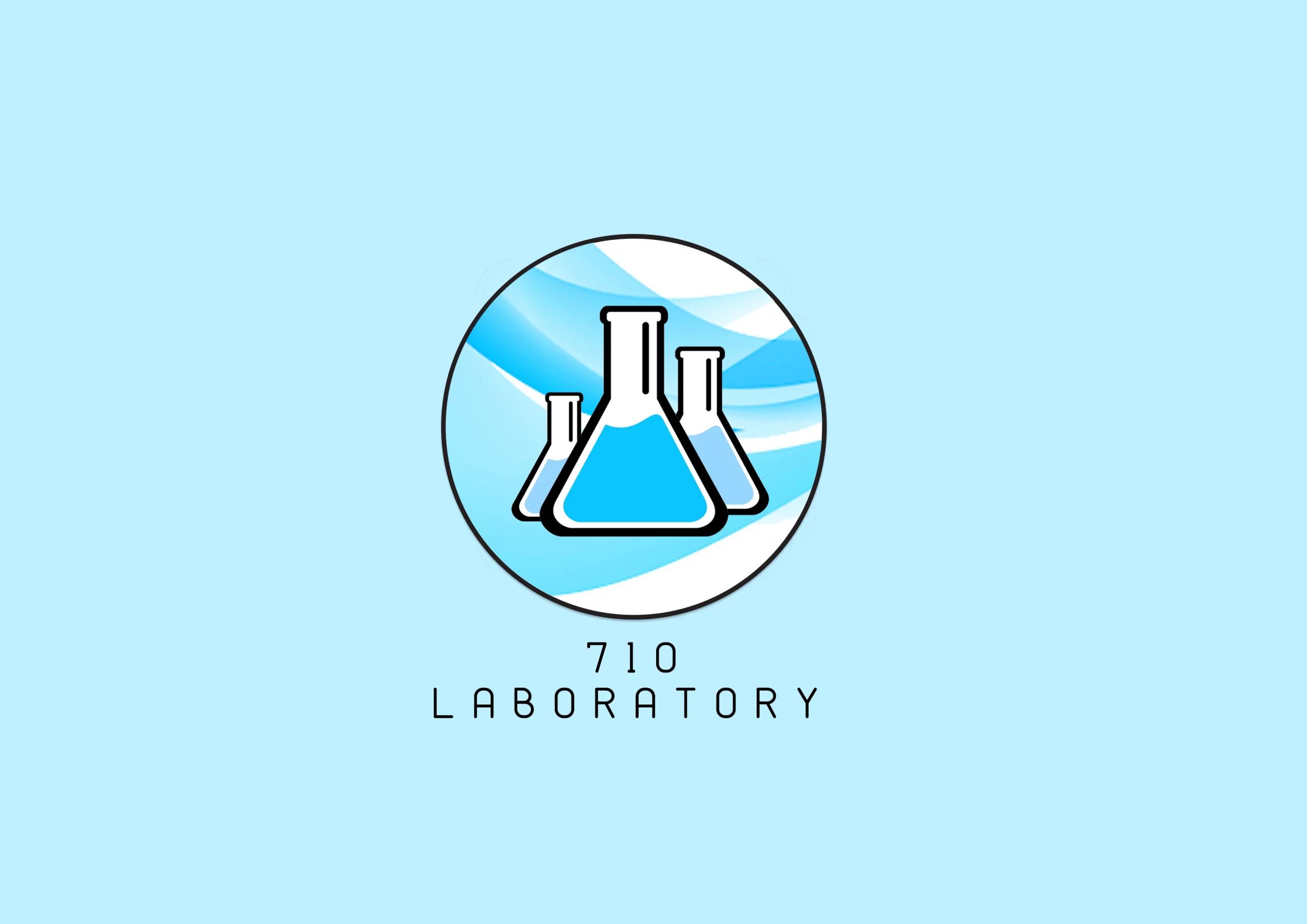 710 Laboratory Logo Design - DigiDyl